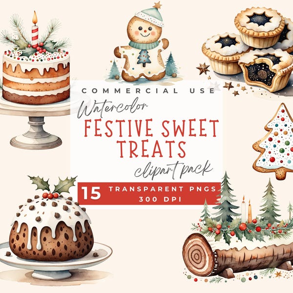 Christmas Pudding Clipart - Etsy UK