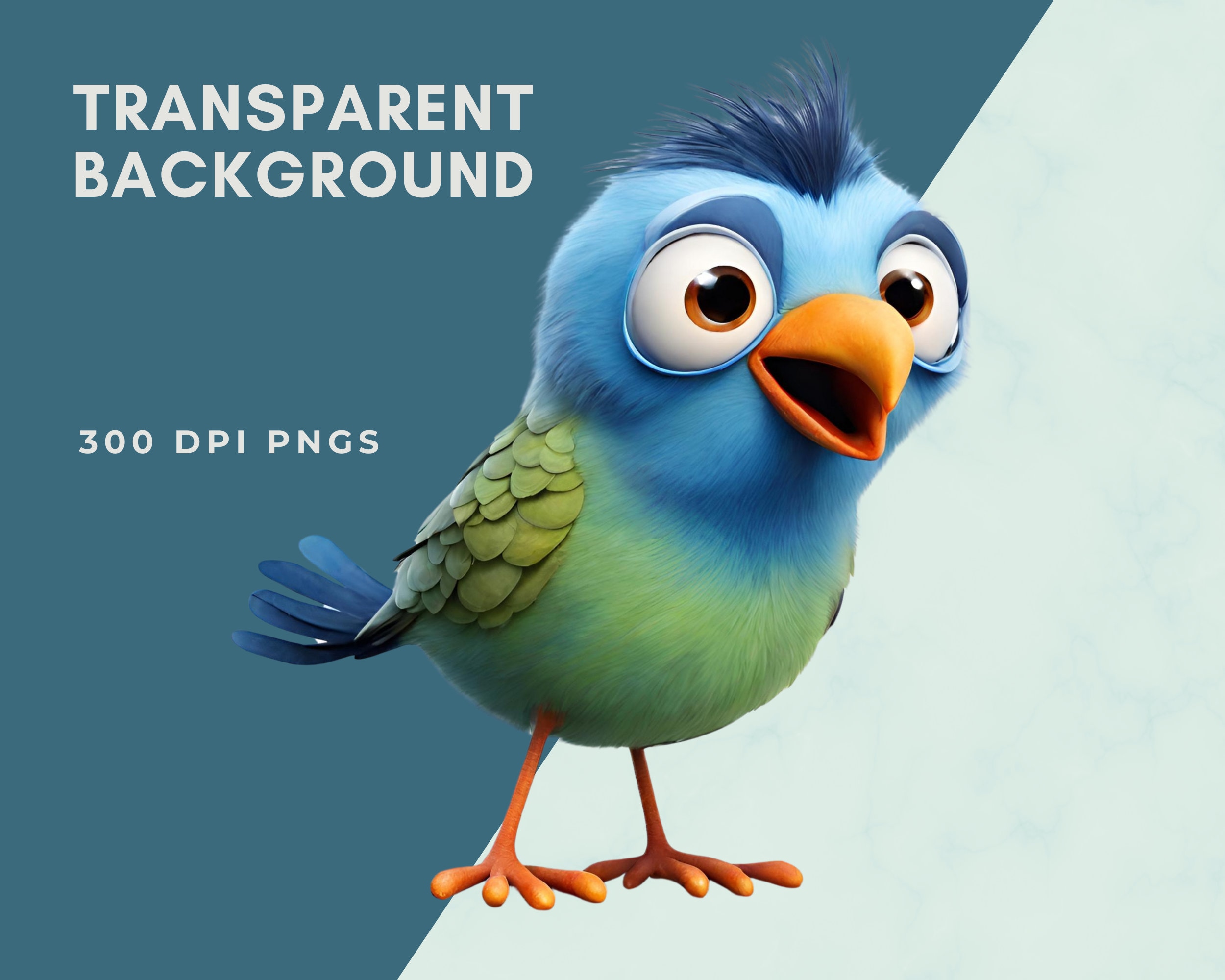 Funny Birds Clipart, Quirky Birds Png, Funny and Cute Birds Clipart PNG ...