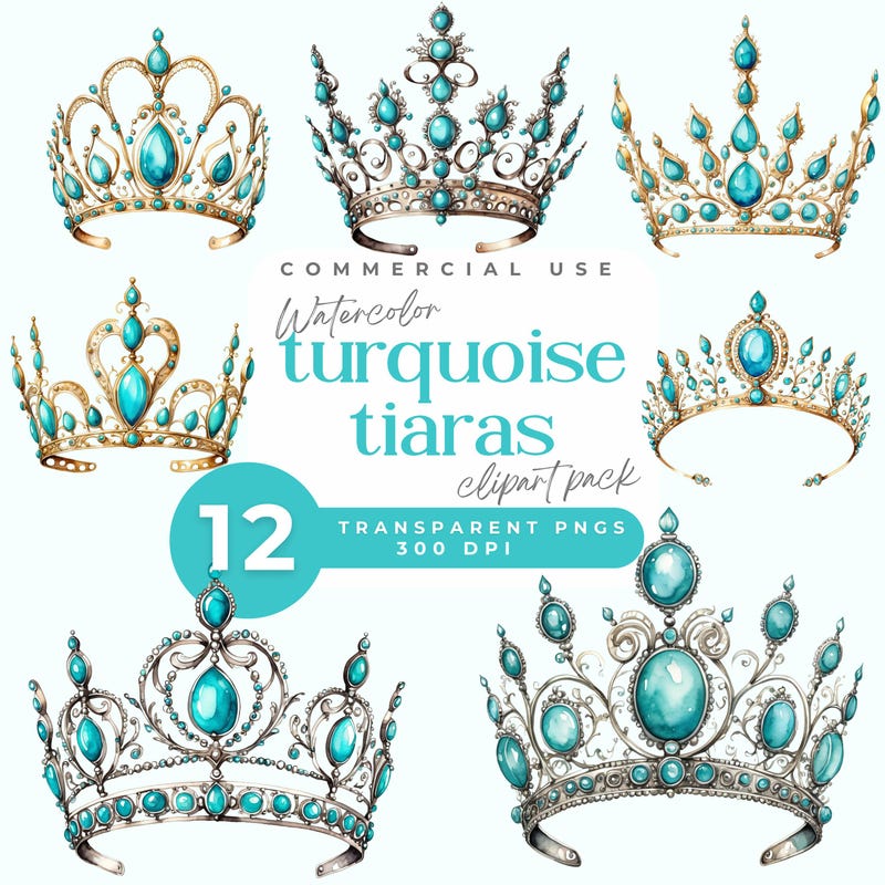 Turquoise Gemstone Tiara - Etsy