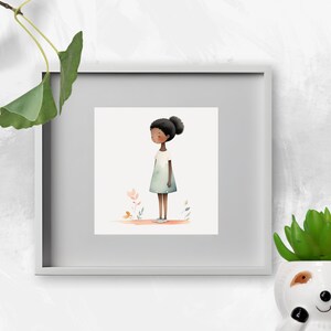 Whimsical Girls Clipart, Clipart Whimsical Girl, Quirky, Female, Whimsy ...
