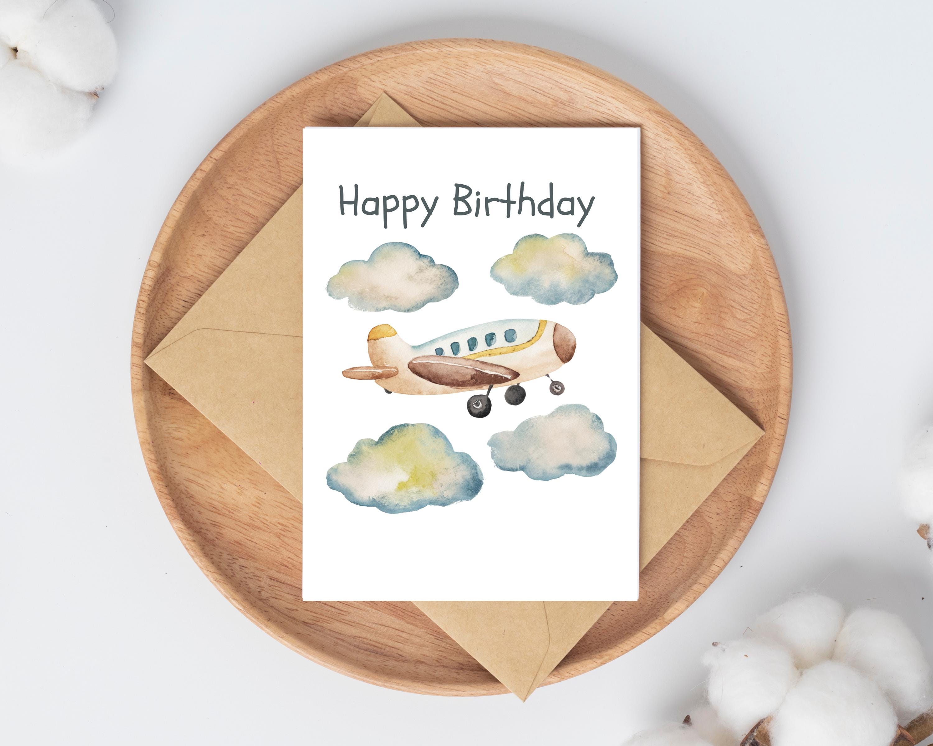 Watercolor Airplane Clipart Airplanes Clip Art Printable Travel Wall ...