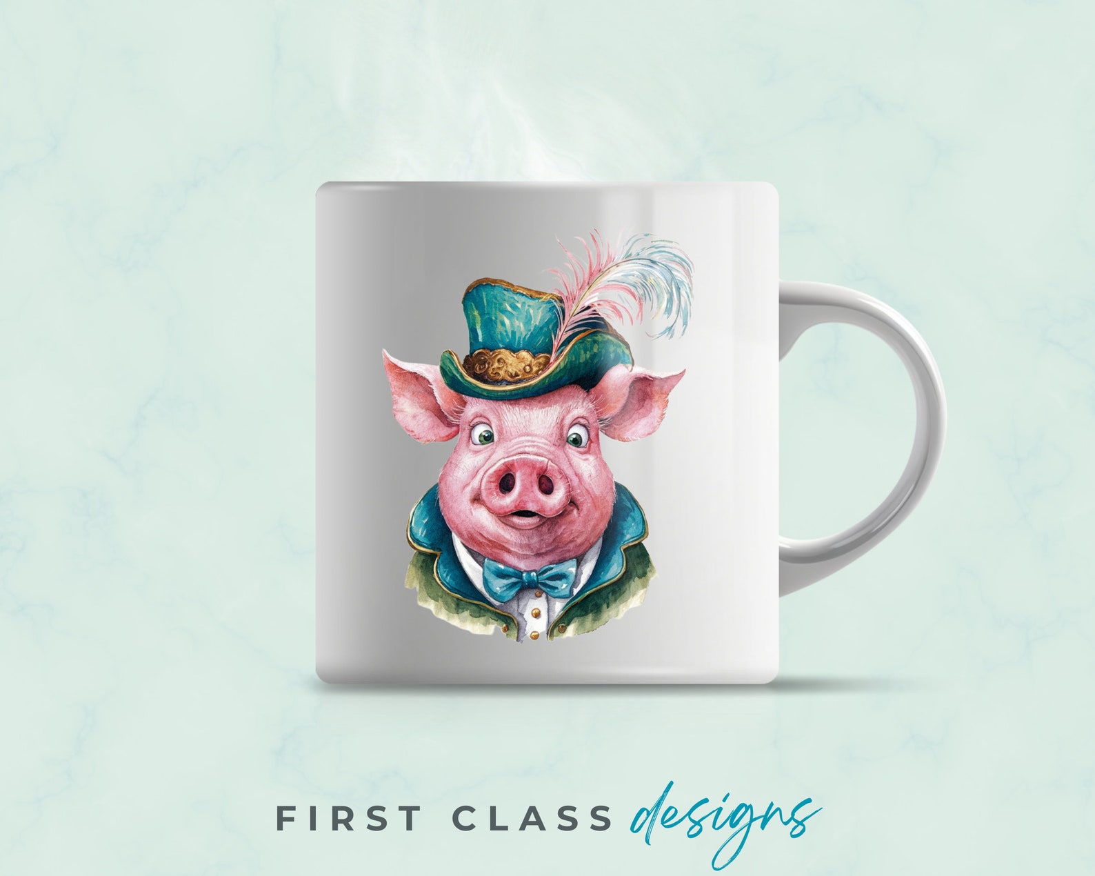 Funny Quirky Pig Clipart, Funny Pig Clipart, High Quality PNG Pig in a ...