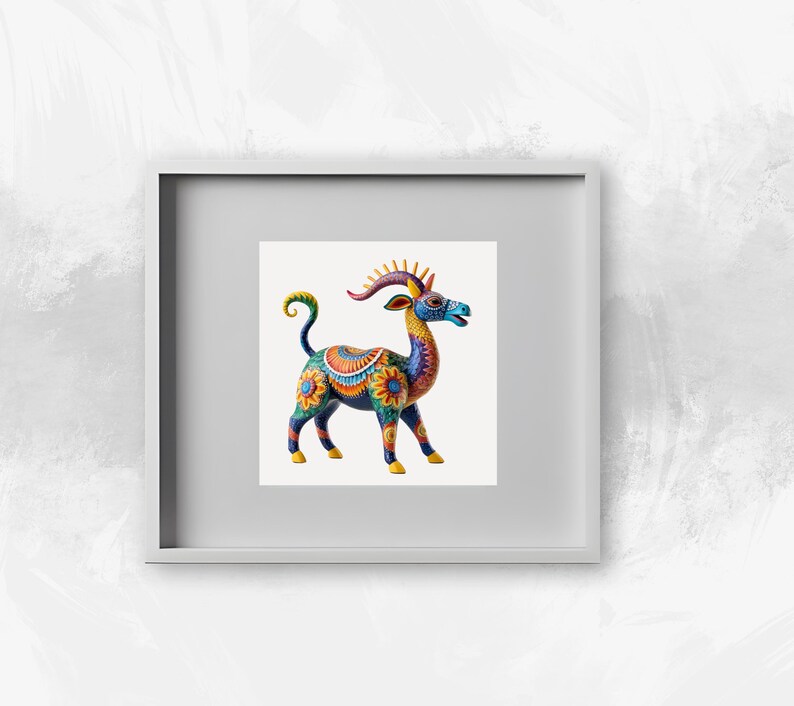 Alebrijes Clipart, Día de los Muertos Alebrije Clip Art, Día de Muertos ...