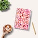 Bright Pink and Orange Abstract Seamless Patterns, Hot Pink and Orange ...