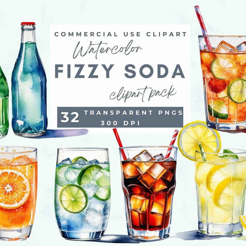 Dirty Soda Clipart - Etsy