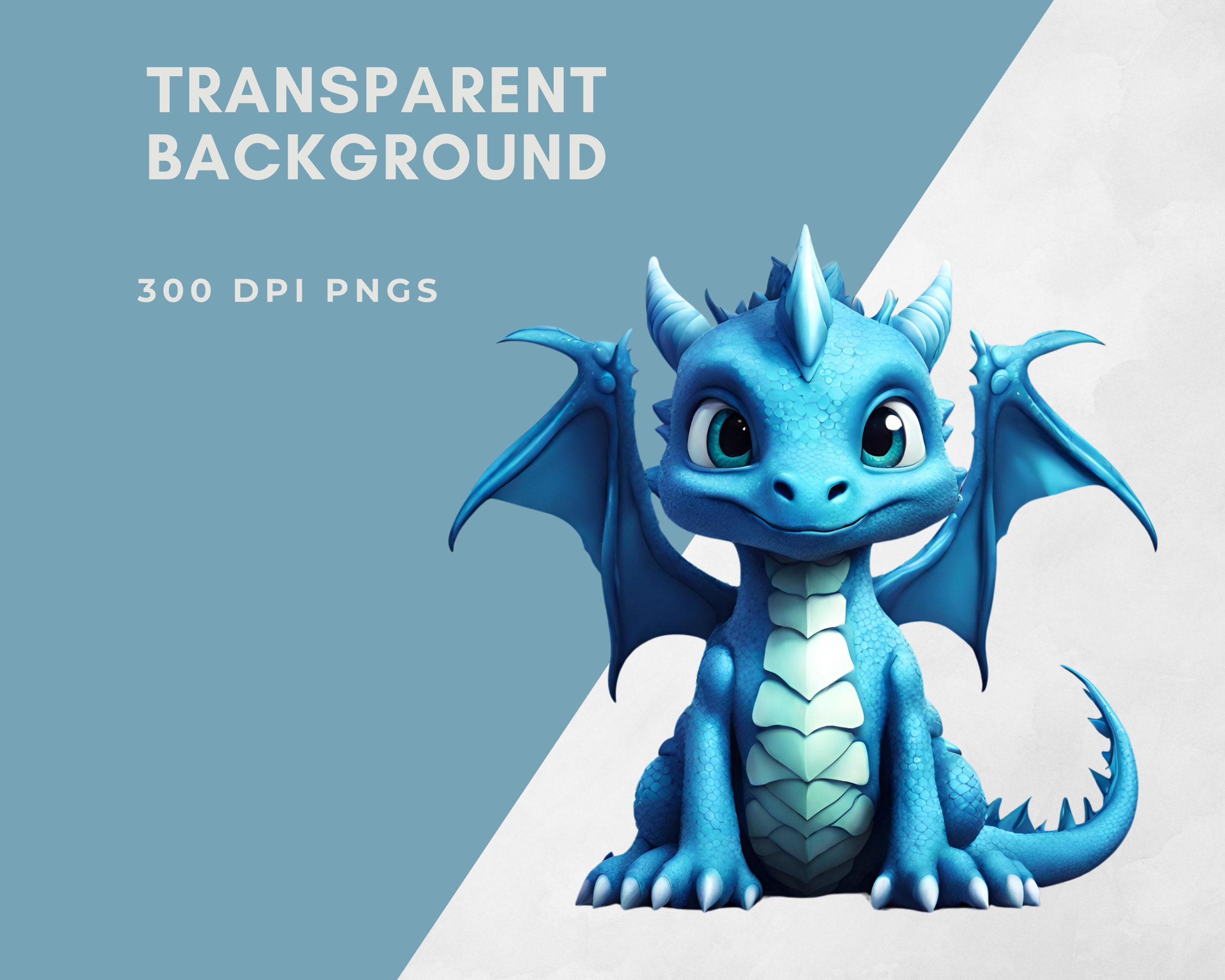 Baby Dragon Clipart, Fairy Tale Illustrations, Fantasy Clip Art, Paper ...