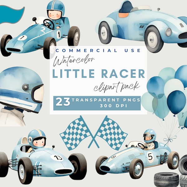 Race Cars Clip Art - Etsy