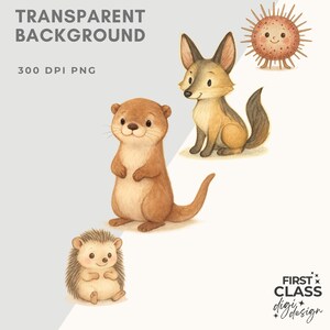 Animal Alphabet A–Z Clipart, Cute Animal Pngs for Every Letter ...