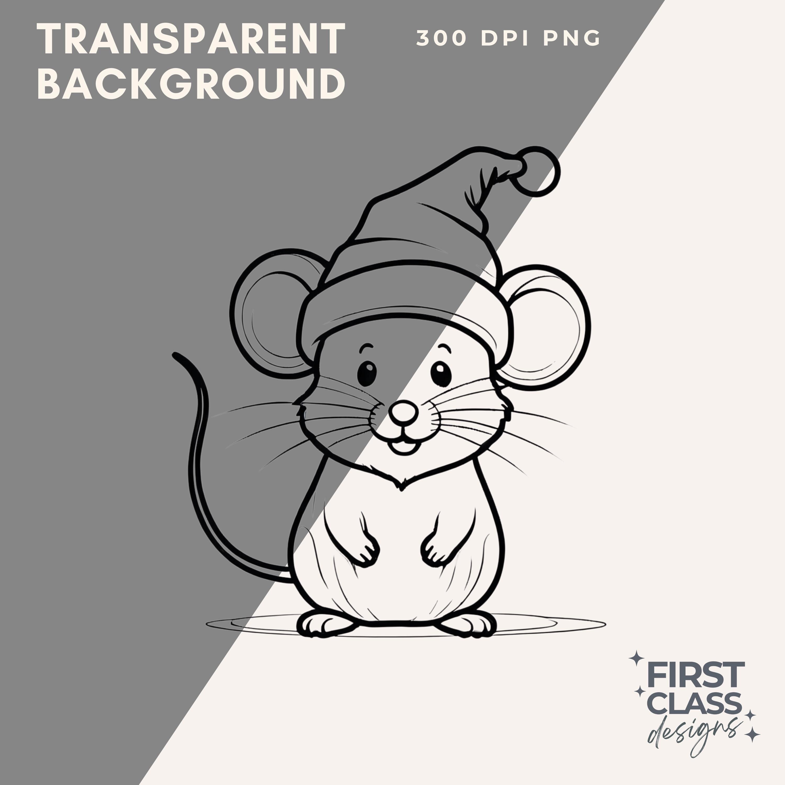 Cute Christmas Line Art Clipart, Cute Fine Art Line Clipart Christmas ...