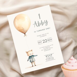 Neutral Balloon Clipart, Neutral Balloons Watercolor Clipart, Balloons ...
