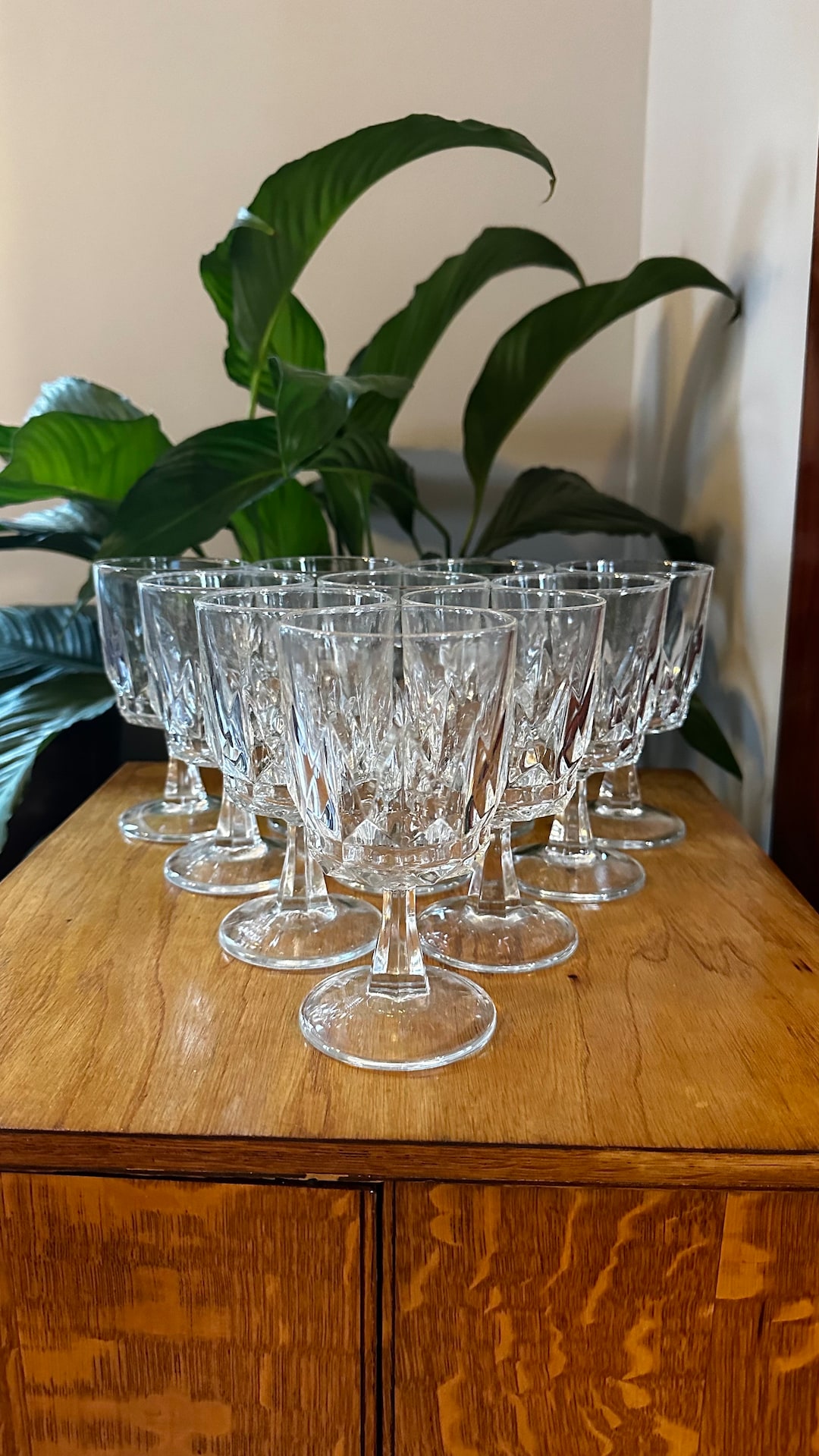 Arcoroc France Vintage Artic Goblets, Set of 10 - Etsy