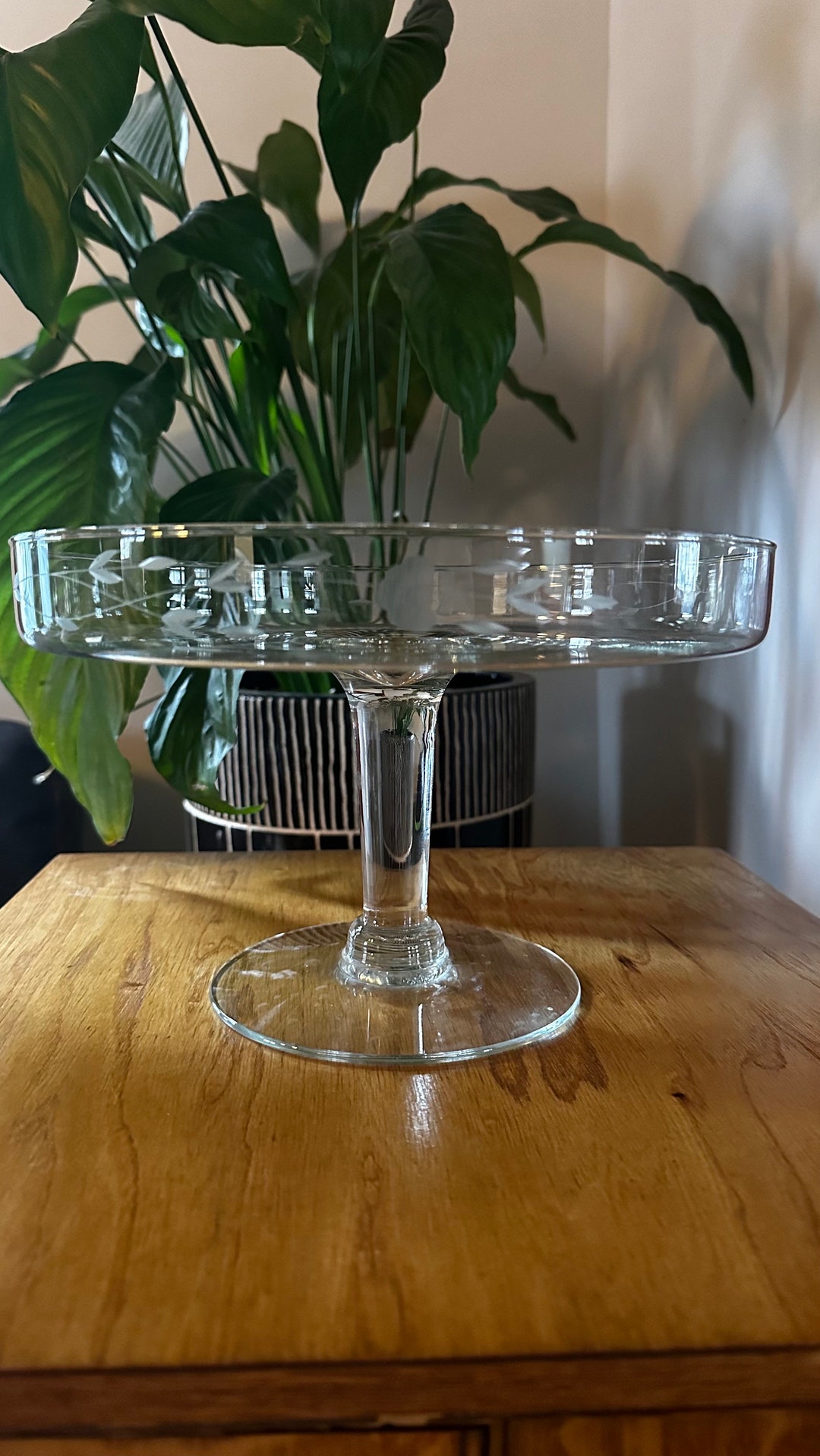 Vintage Princess House Pedestal Cake Stand - Etsy