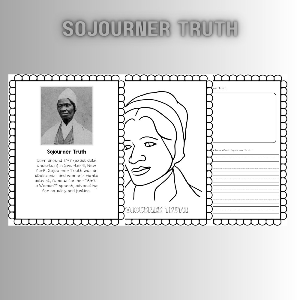 Black History Month Activity for Kids, Black History Month Worksheets ...