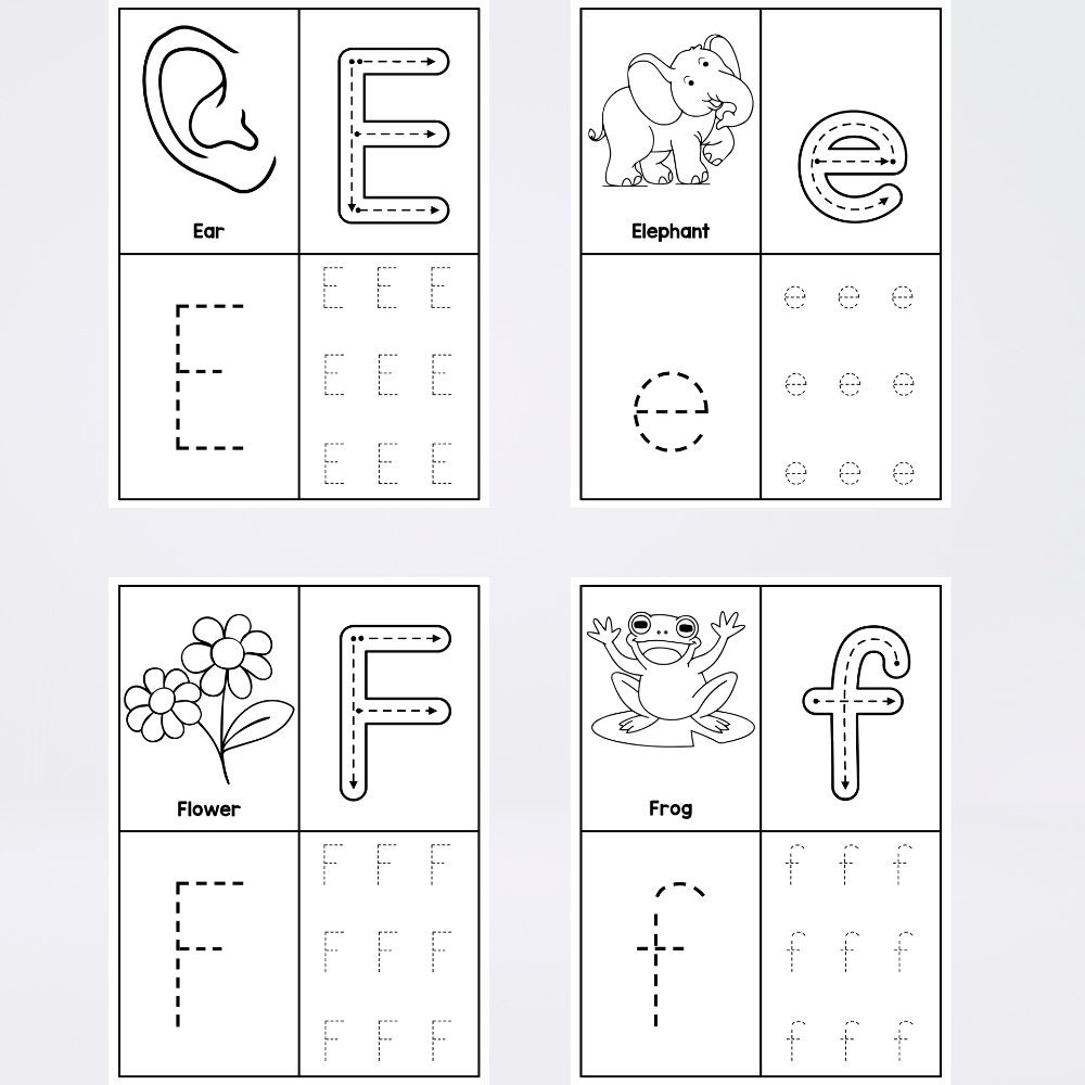 Number Worksheets for Preschool, Number Tracing Worksheet, Alphabet ...