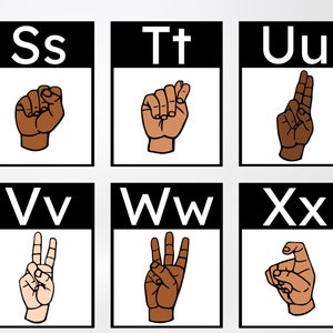 Asl Alphabet and Letters, Asl Learning for Kids, Sign Language Art, Asl ...