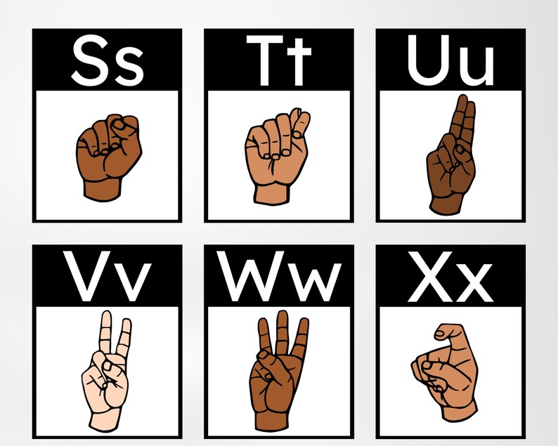 Asl Alphabet and Letters, Asl Learning for Kids, Sign Language Art, Asl ...