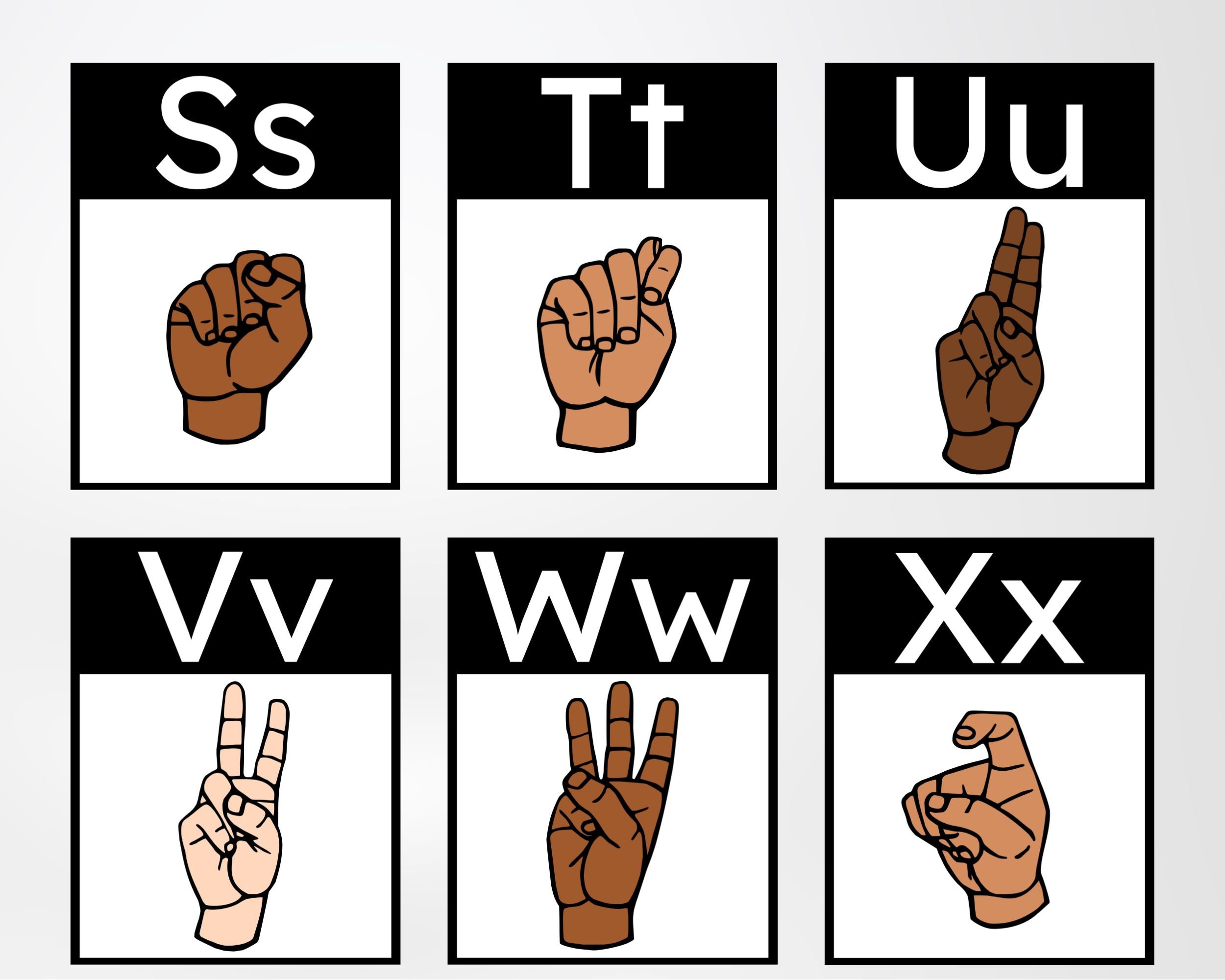 Asl Alphabet and Letters, Asl Learning for Kids, Sign Language Art, Asl ...