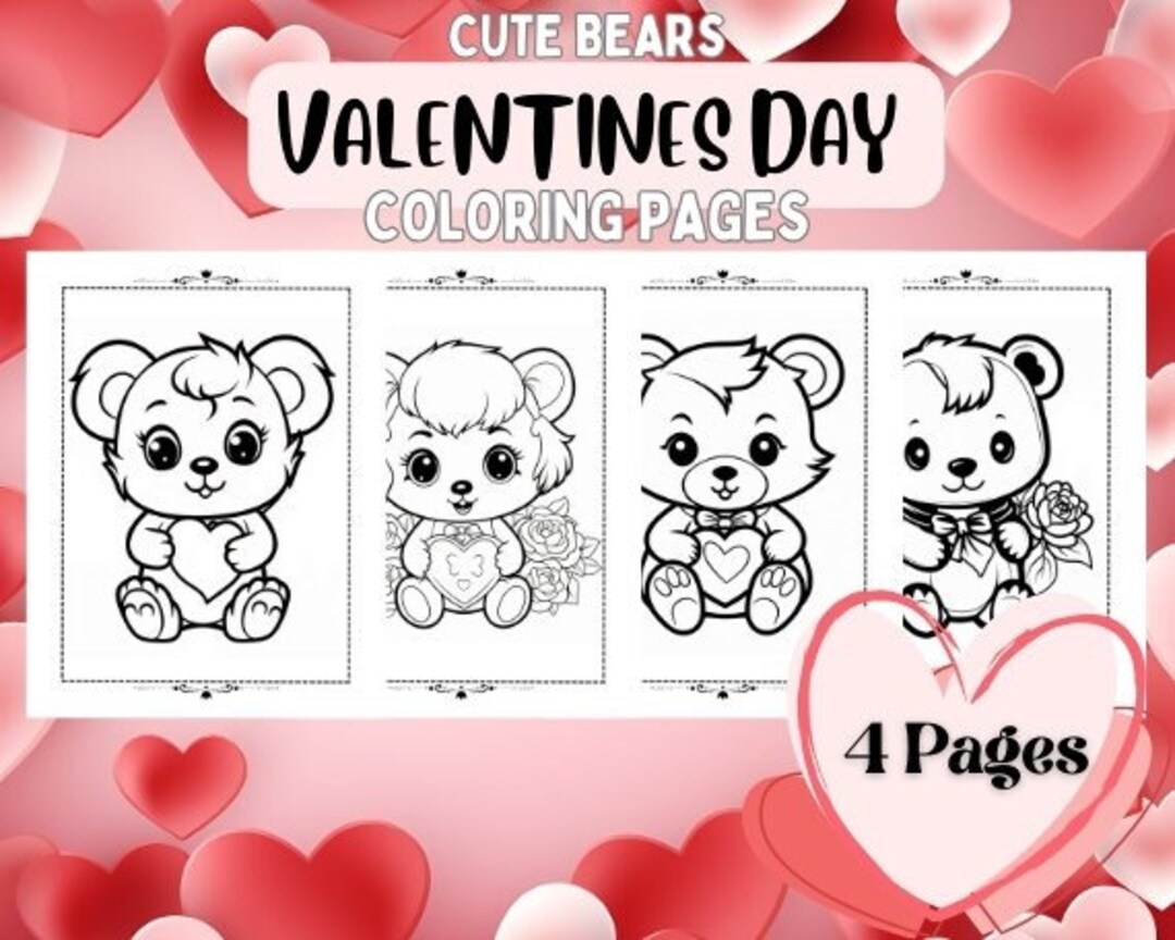 Valentine's Day Coloring Pages, Valentines Day Coloring Pages for Kids ...