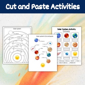 Solar System Printable, Outer Space Worksheets, Space Printables for ...