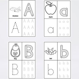 Number Worksheets for Preschool, Number Tracing Worksheet, Alphabet ...