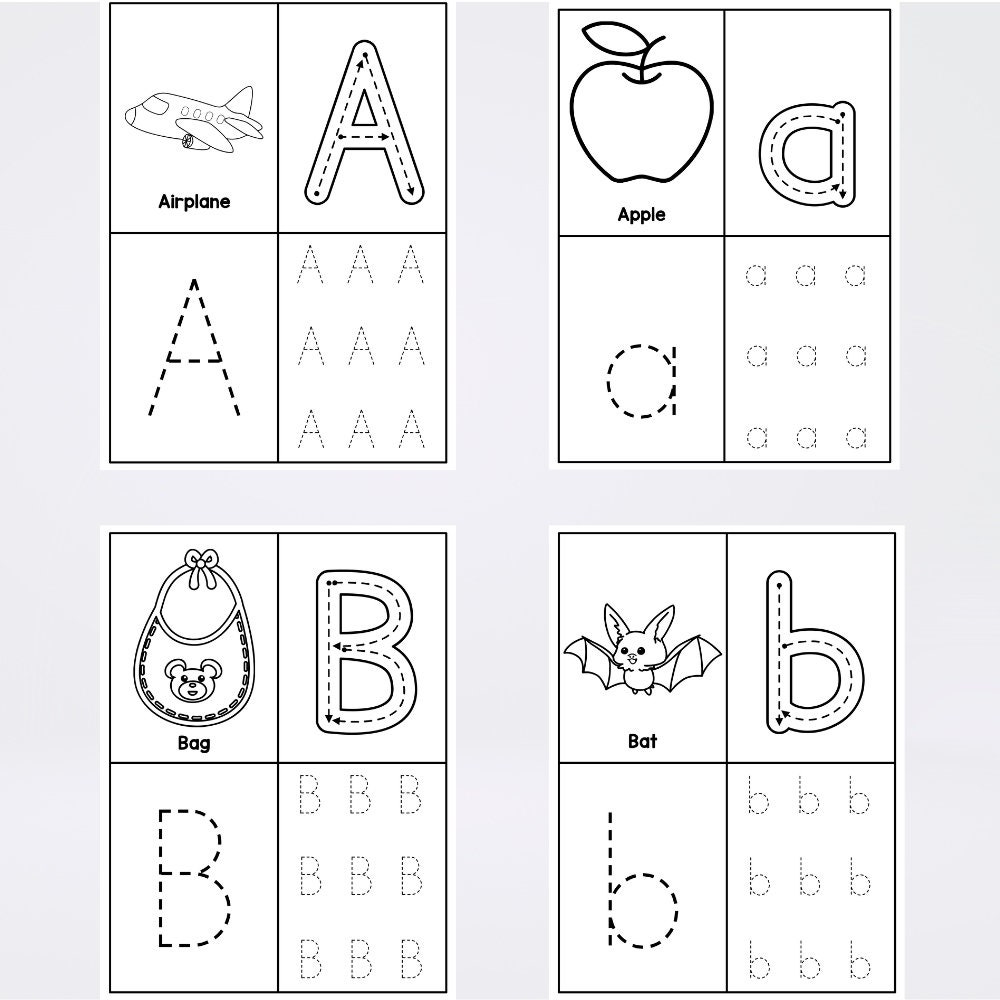 Number Worksheets for Preschool, Number Tracing Worksheet, Alphabet ...