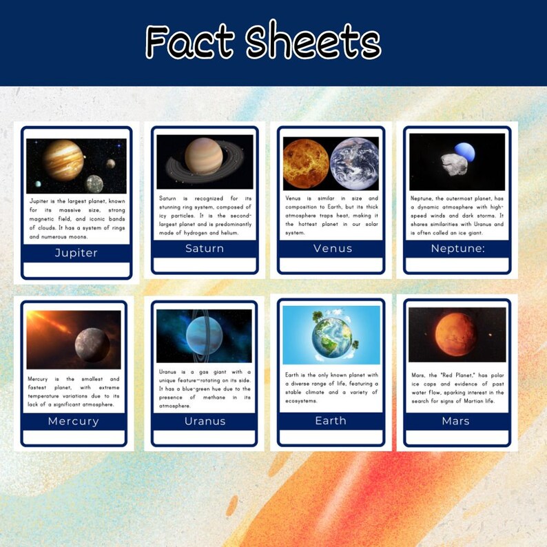 Solar System Printable, Outer Space Worksheets, Space Printables for ...