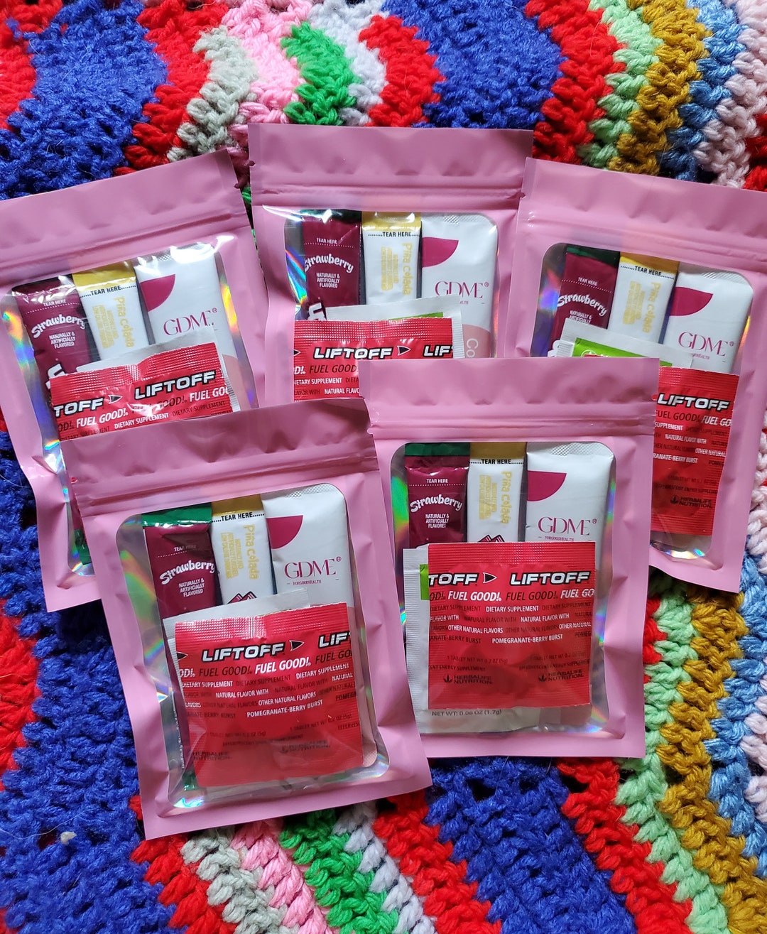 Strawberry Pina Colada Loaded Tea Kits: 5 for 42 Dollars - Etsy