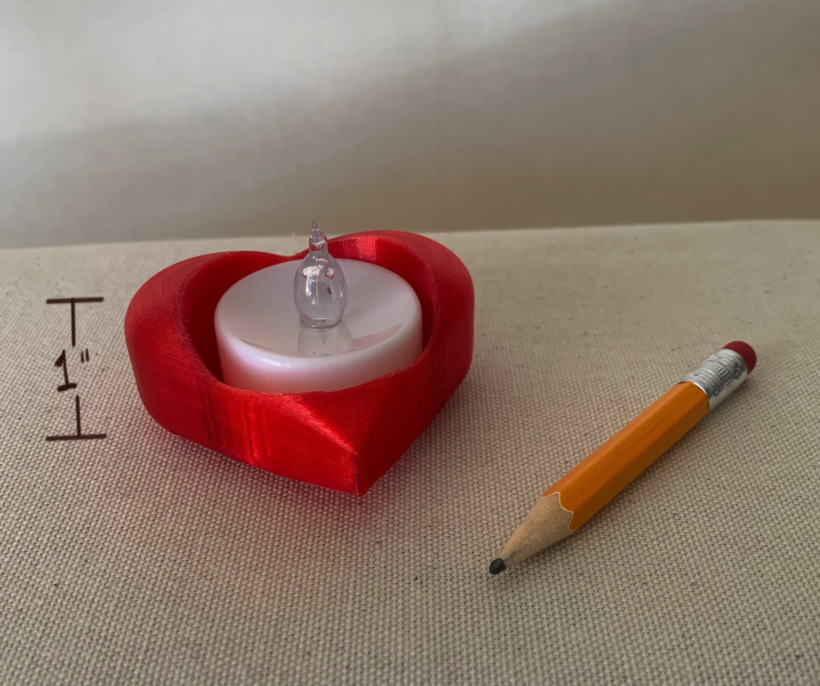 3D Printed Heart Enclosed - Etsy