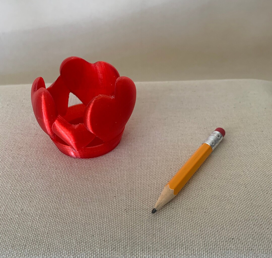 3D Printed Hearts Around - Etsy