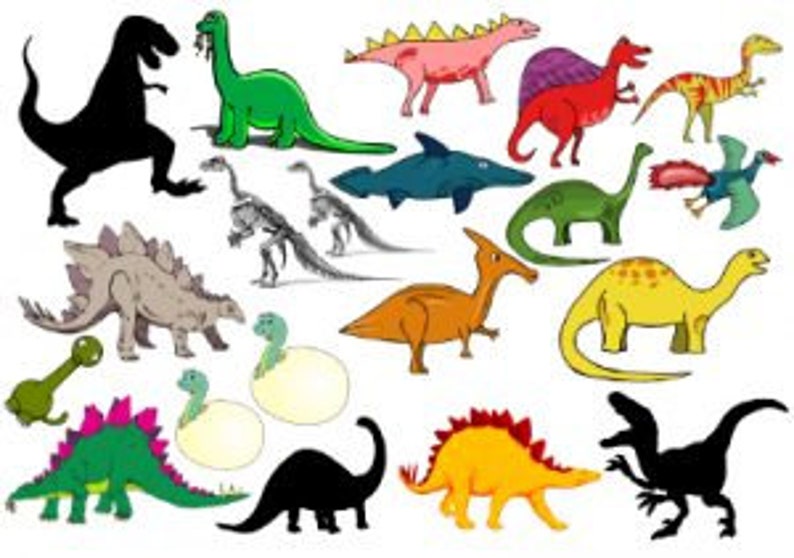 Dinosaur Tattoos - Temporary Tattoos - A5 Sheet - Etsy