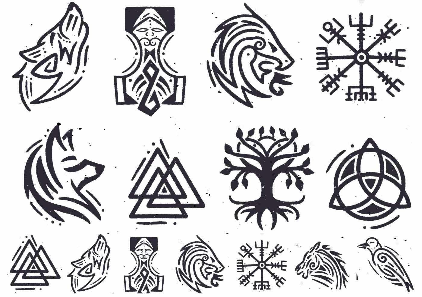 Celtic Tattoos - Temporary Tattoos - A5 Sheet - Etsy