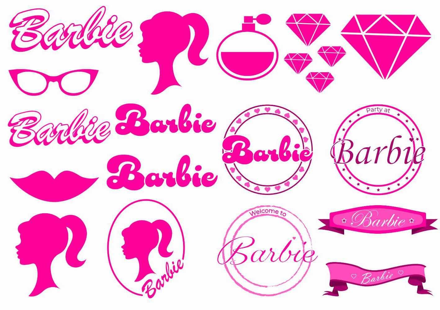 Barbie Tattoos - Temporary Tattoos - A5 Sheet - Etsy