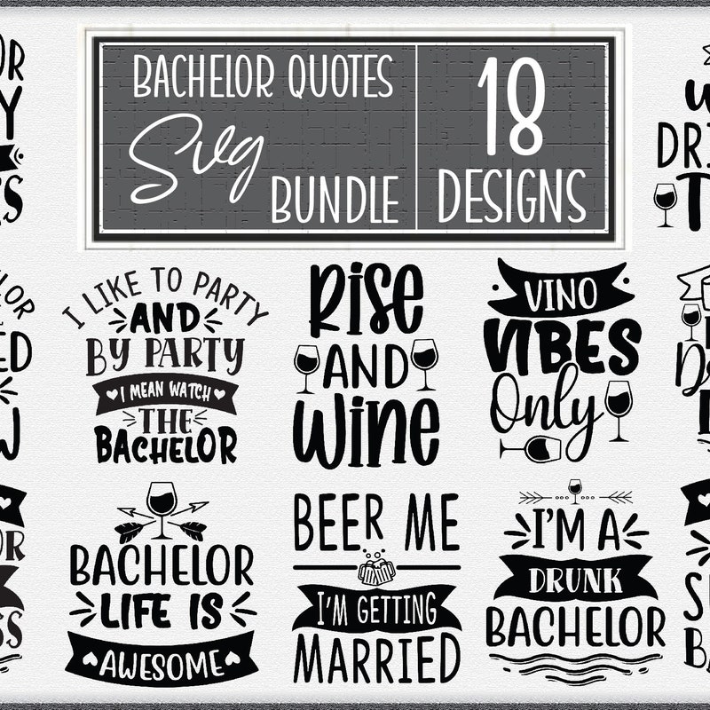 The Bachelor Svg - Etsy