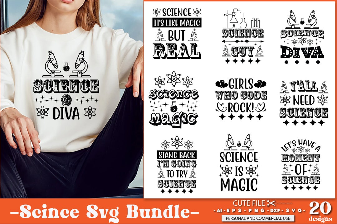 Science SVG Bundle, Science Png, Science Teacher SVG, Science Teacher ...