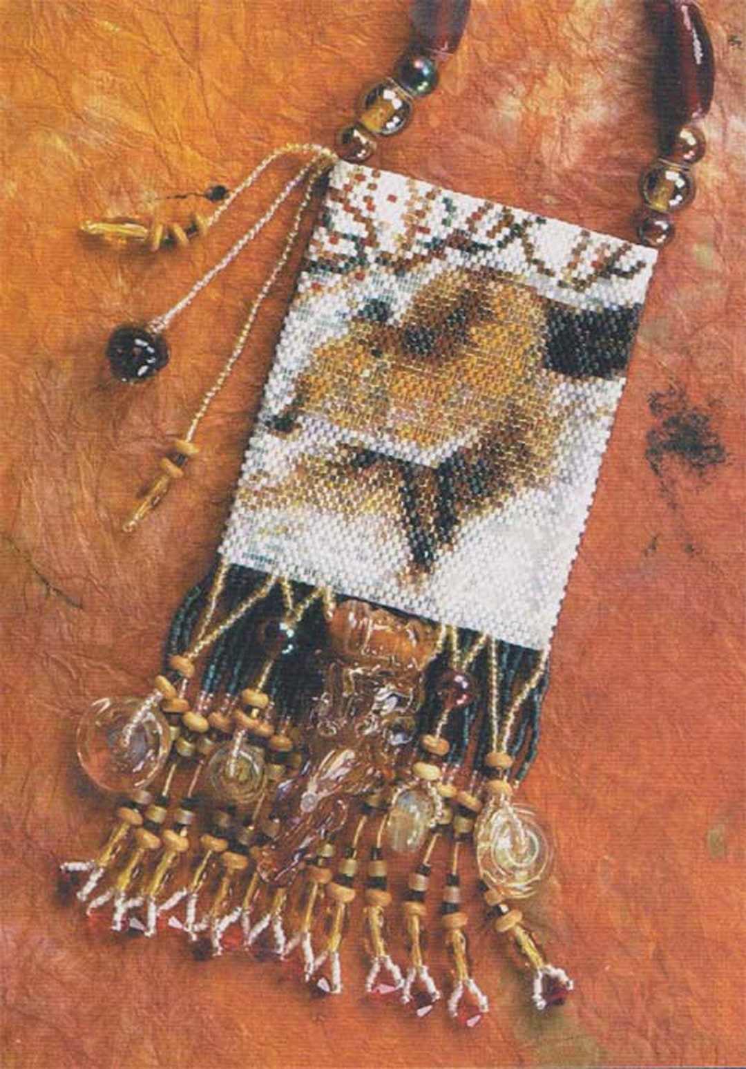 Foxy Amulet Bag Pattern for Peyote or Brick Stitch - Etsy