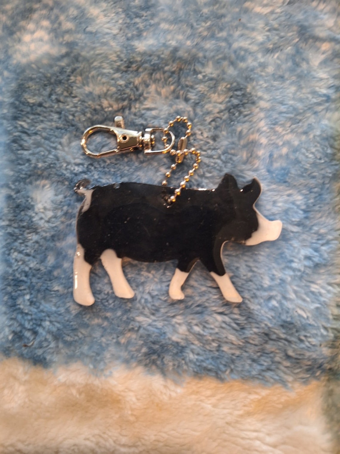 Customized Livestock Keychain/pendant Show Calf, Show Pig, Show Goat ...