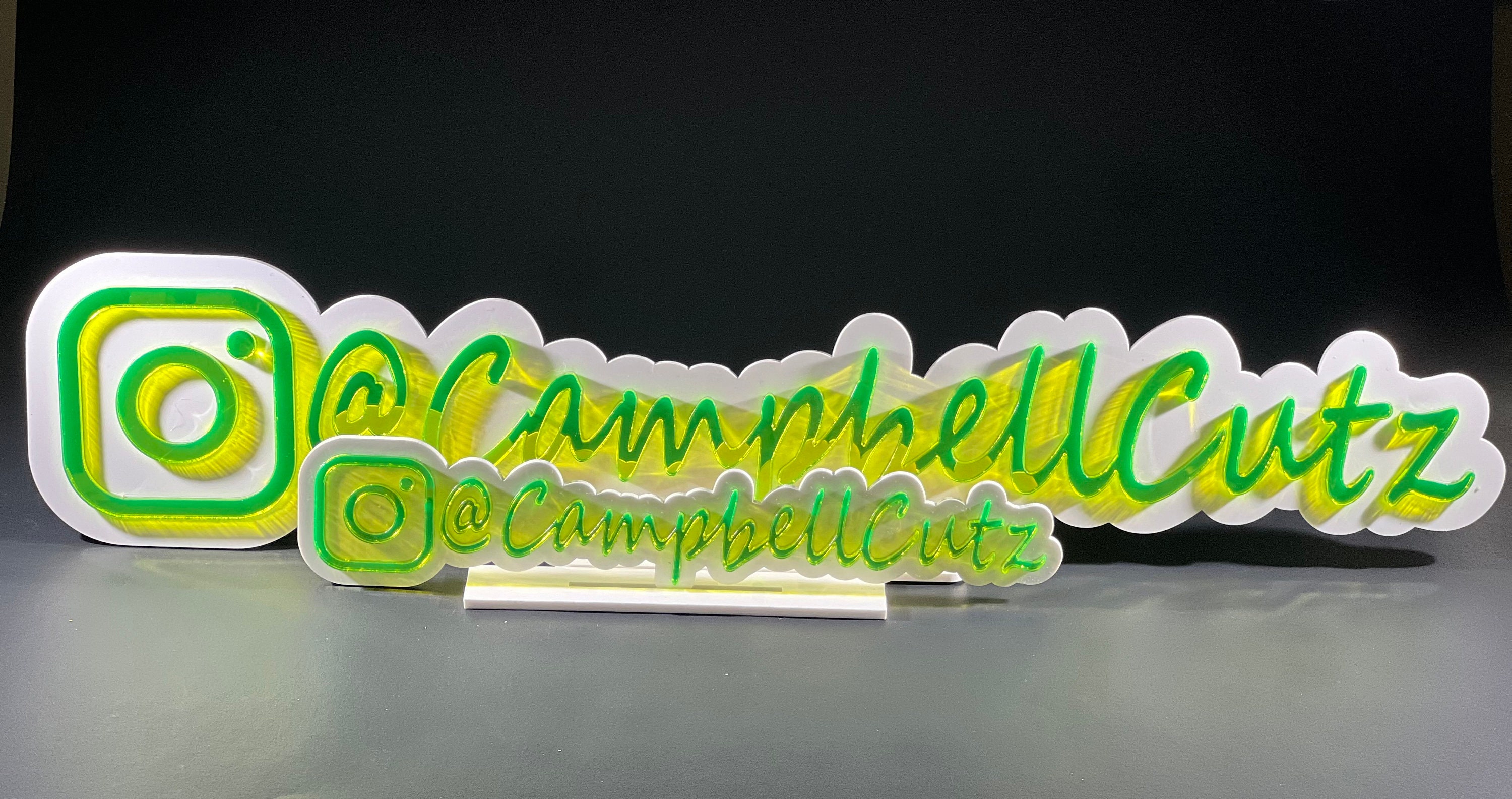 Social Media Watermark Sign - Etsy