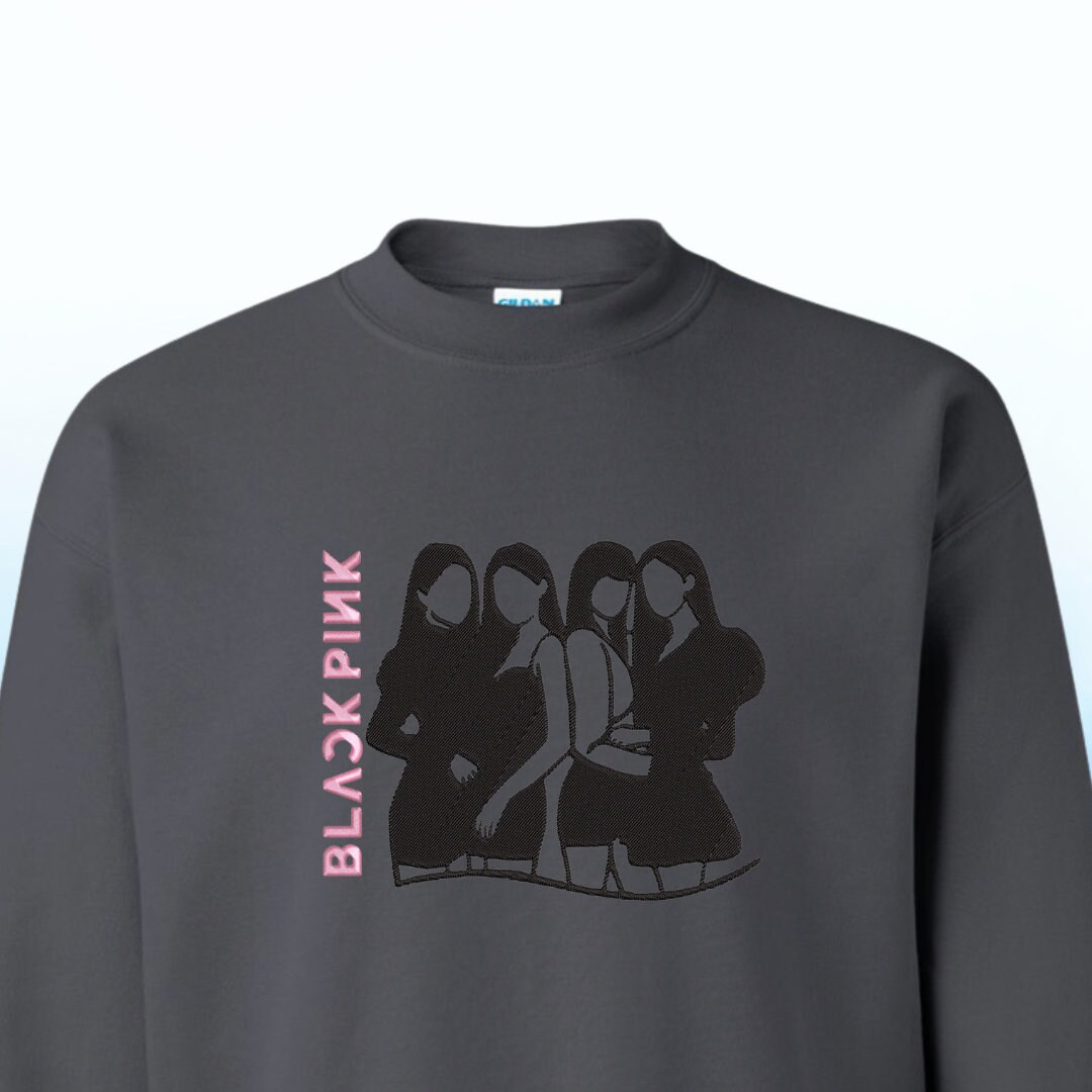 BLACKPINK Inspired Embroidered Sweatshirt/hoodie, BLACKPINK Inspired ...