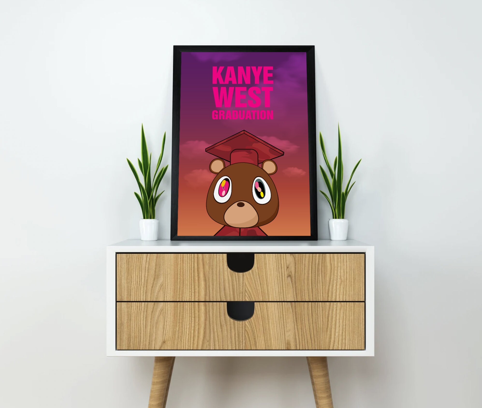 DIGITAL PRINTS - New Kanye West Classic Rap Album Posters Digital Art ...