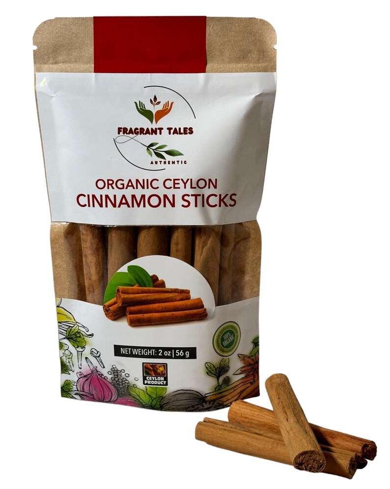 Organic Ceylon Cinnamon Sticks, Authentic Cinnamon, Premium Cinnamon ...