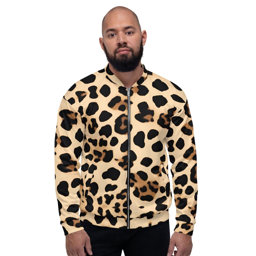 Leopard Bomber Jacket, Printed Bomber-jacket, Leopard Print, Fashion ...