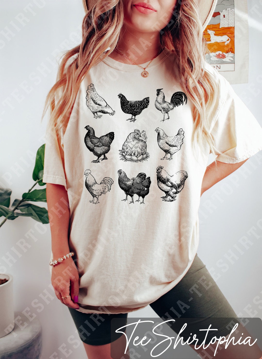 Retro Chicken Shirt, Chicken Lover Gift, Farmers Shirt, Farmer Gifts ...