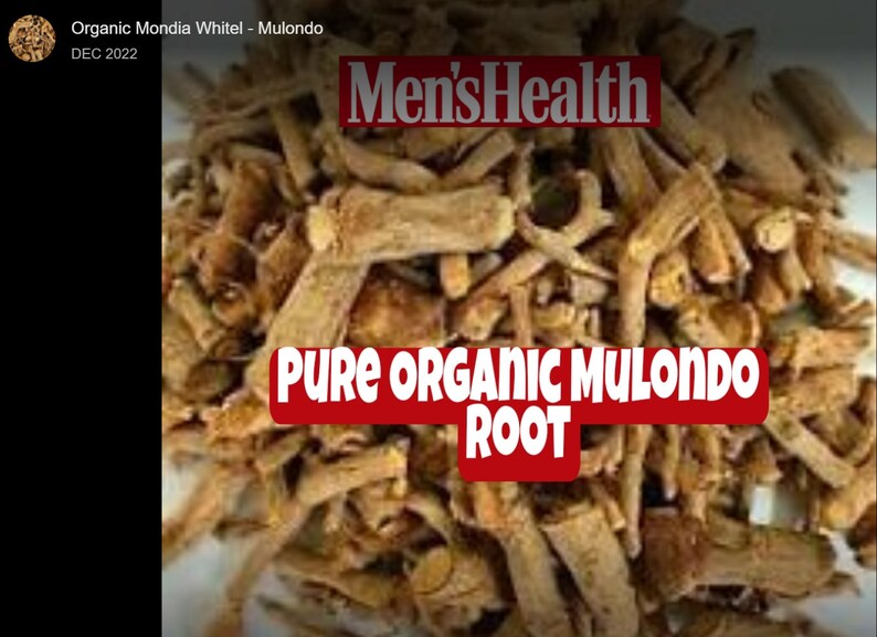 100% Organic Mondia Whitei Pure African Ginger Root mulondo/gondolosi ...
