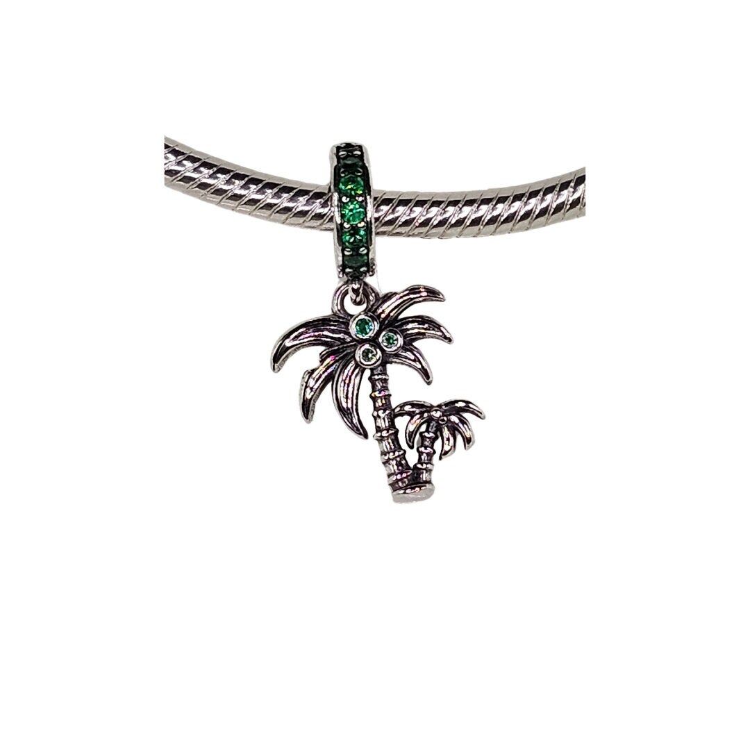 Charm Fits Pandora Original Bracelet 925 Palm Tree Charm - Etsy