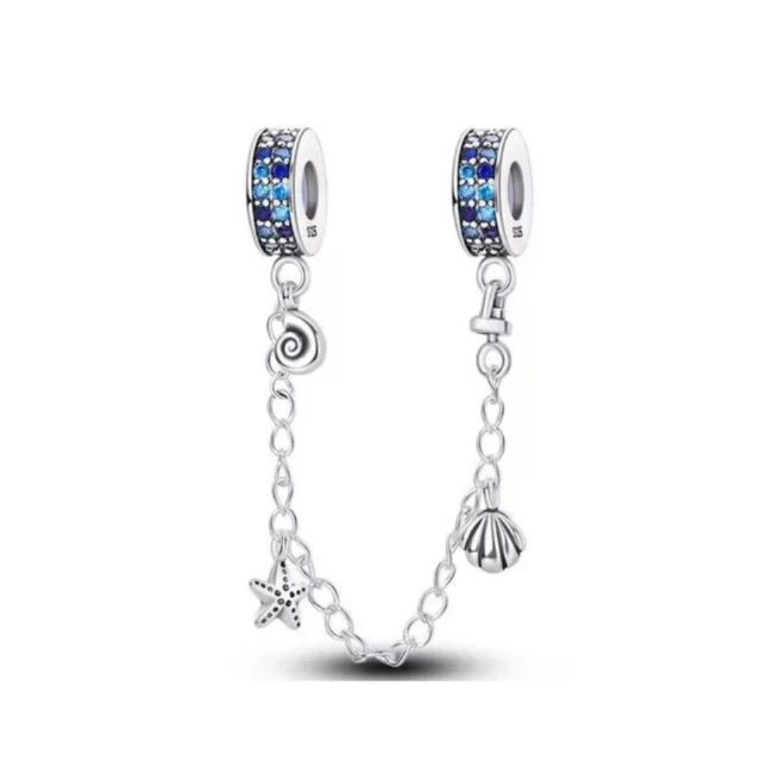 Charm Fits Pandora Original Bracelet 925 Ocean Safety Chain - Etsy