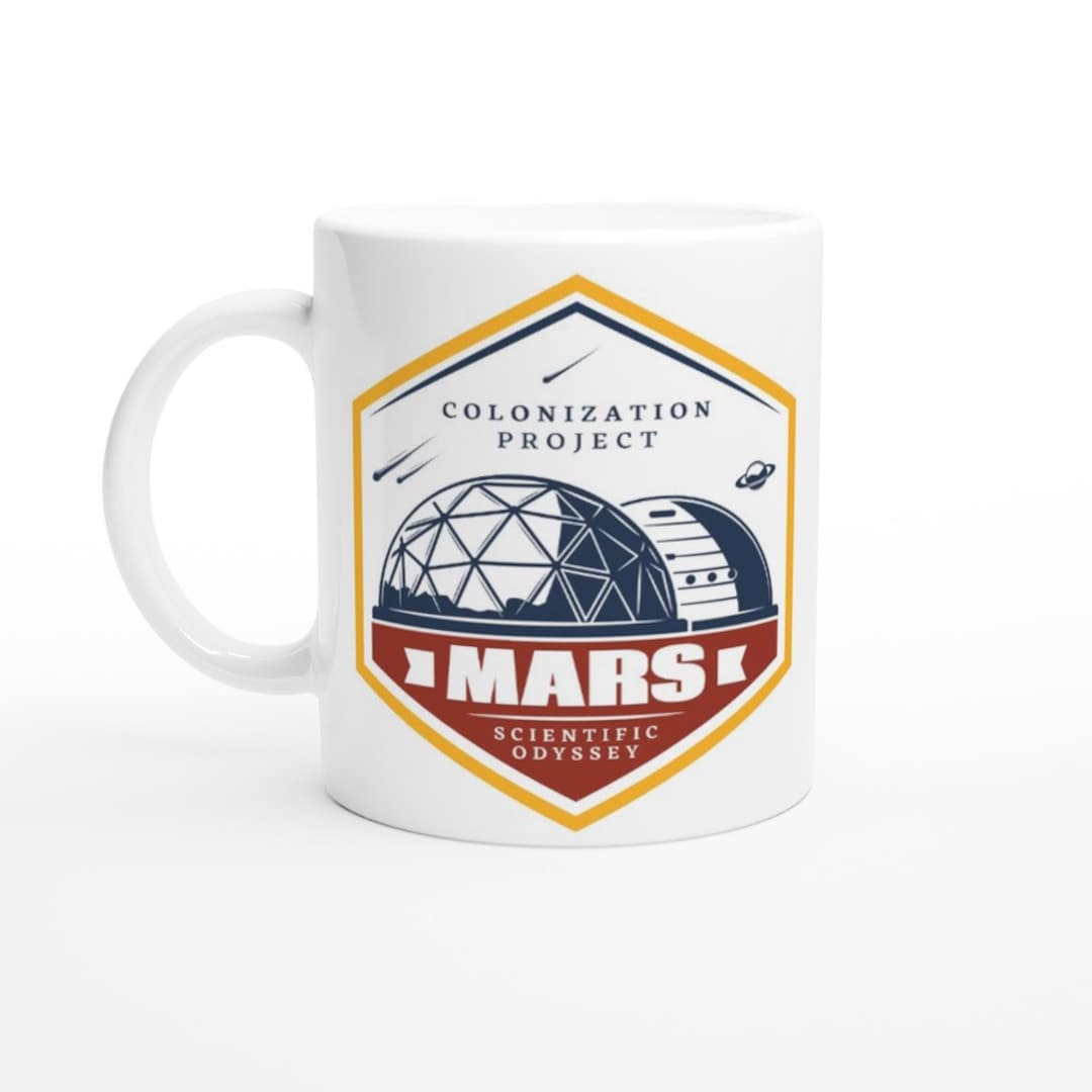 Mars Colonization Coffee Mug: Space Explorer Gift - Etsy