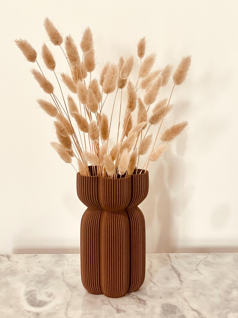 3D Printed Caribe Vase | Eco-friendly PLA Filament Decor - Etsy