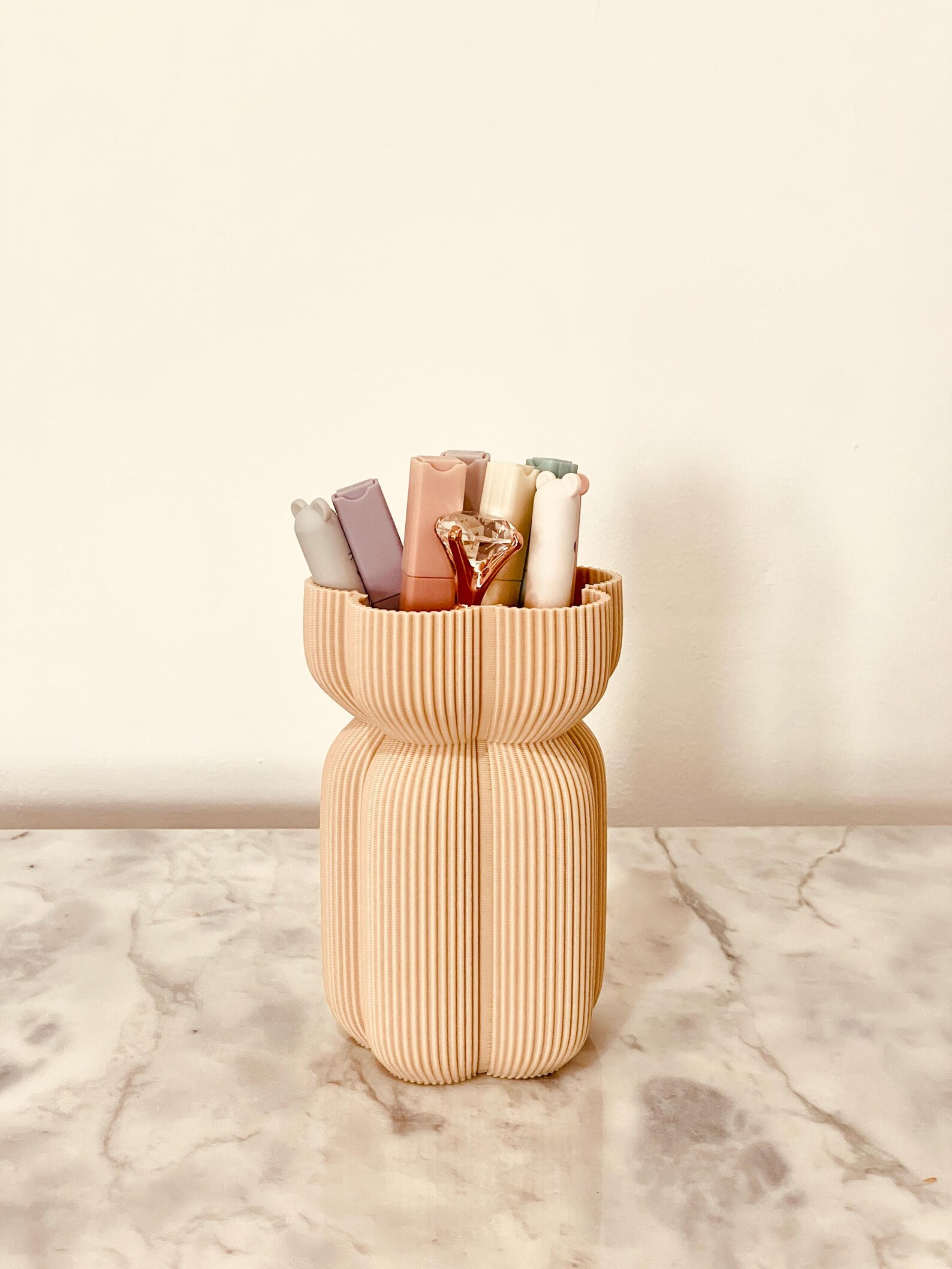 3D Printed Caribe Vase | Eco-friendly PLA Filament Decor - Etsy