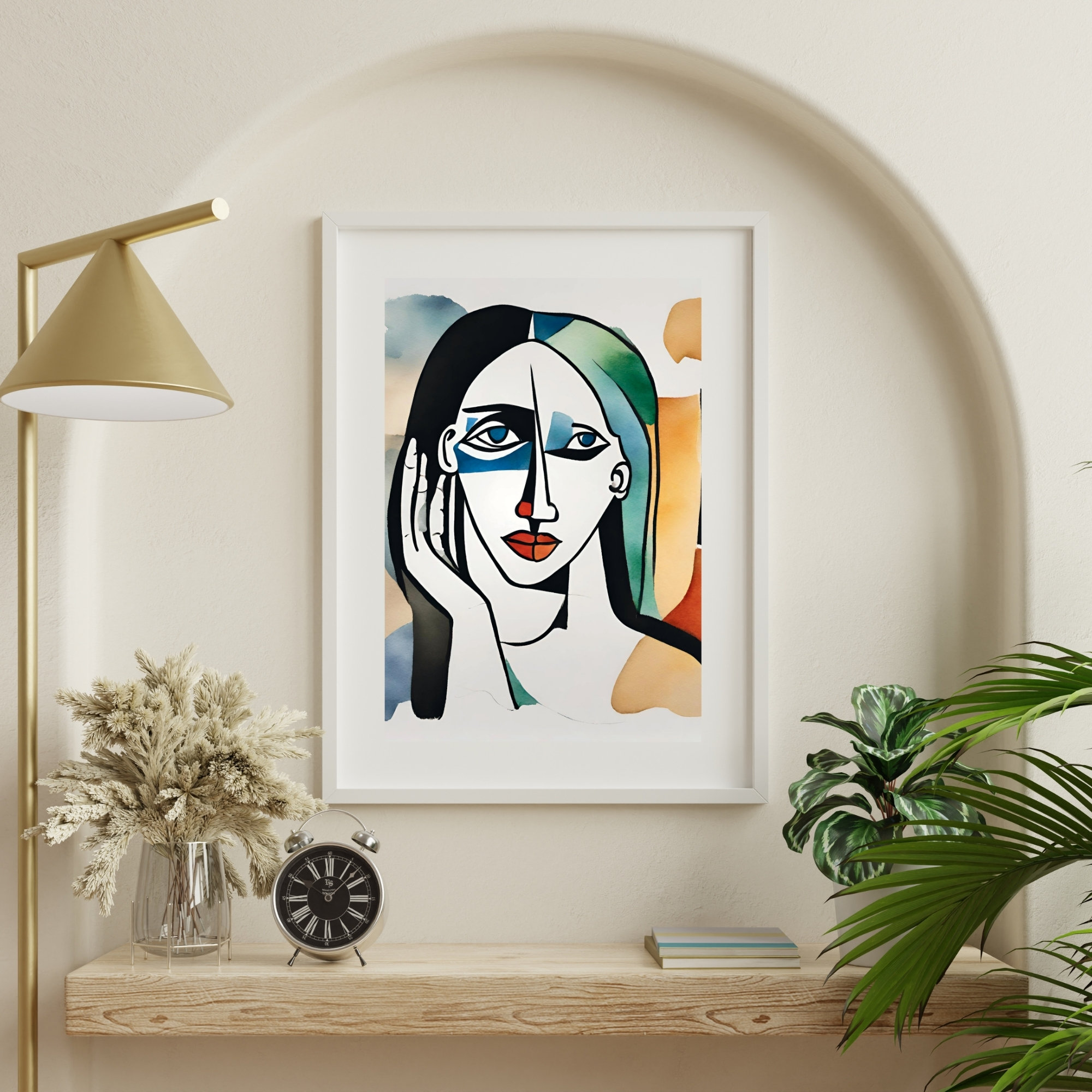Picasso Art Print, Picasso Style Painting, Picasso Print, Picasso Wall ...