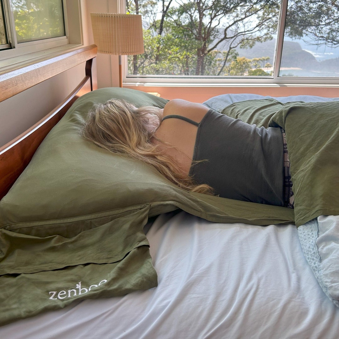 Bamboo Travel Sheet / Sleeping Bag Liner / Hostel or Holiday House ...